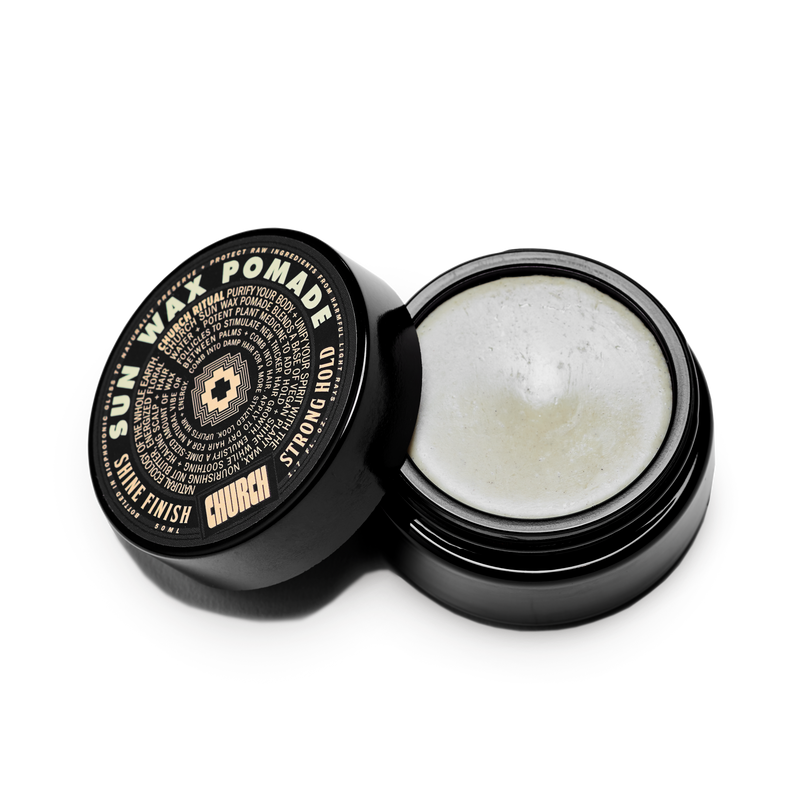 Natural & Organic Hair Wax - Sun Wax Pomade - Church California